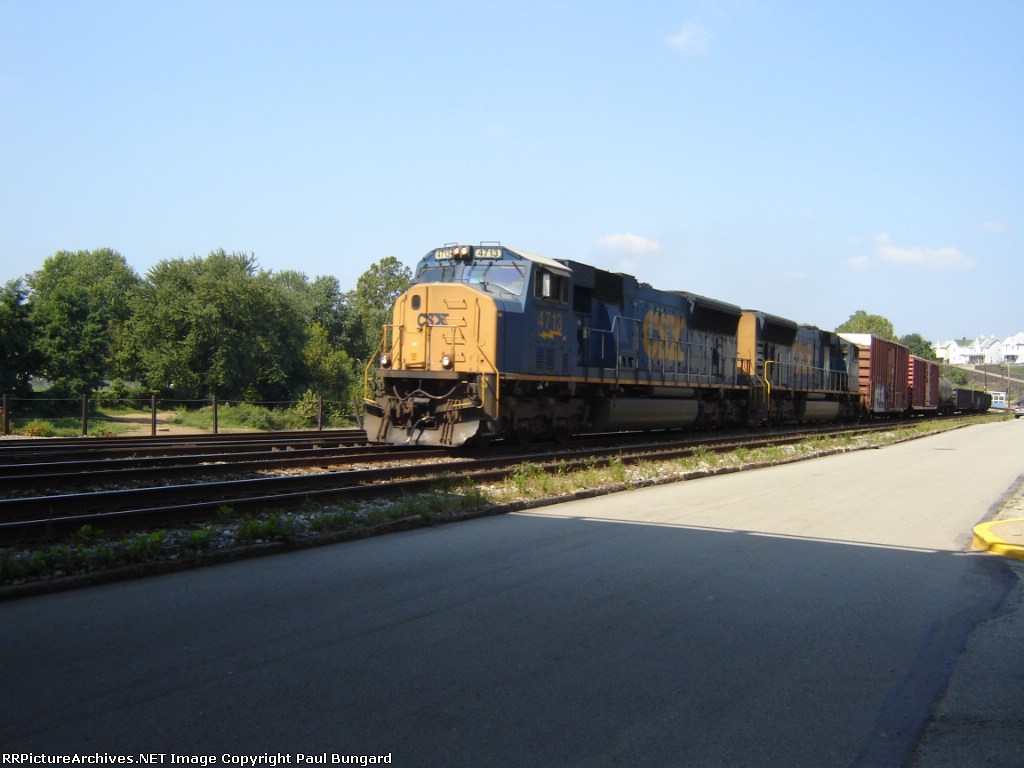 CSX 4713 EMD SD70MAC September 23, 2008